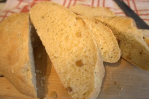 Polenta Bread - Fresh From the Oven | Fuss Free Flavours