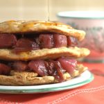 Leftover Christmas Pudding Spelt Pancakes