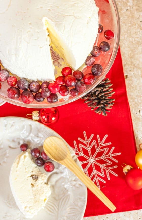 Christmas Pudding Ice Cream Bombe Recipe (No Churn)