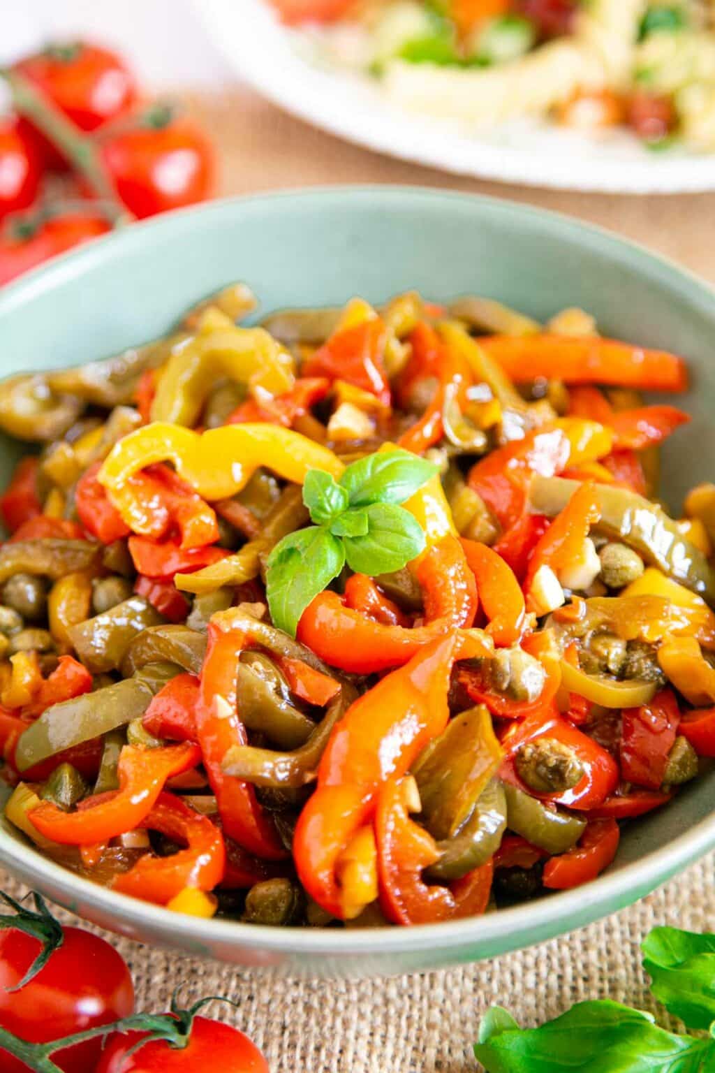 Pepper & caper salad - Helen's Fuss Free Flavours