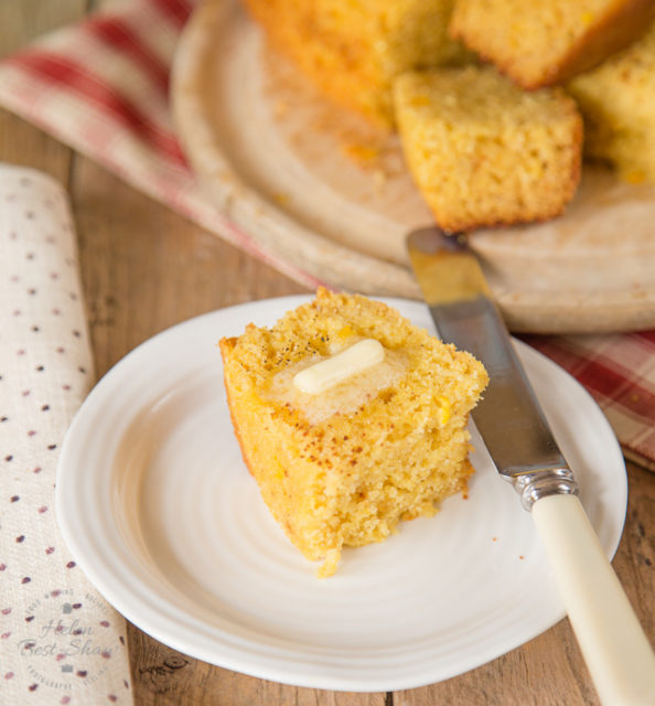 Slow Cooker Cornbread - Helen's Fuss Free Flavours