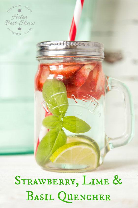 Recipe: The Post Workout Strawberry & Basil Infused Water Quencher ...