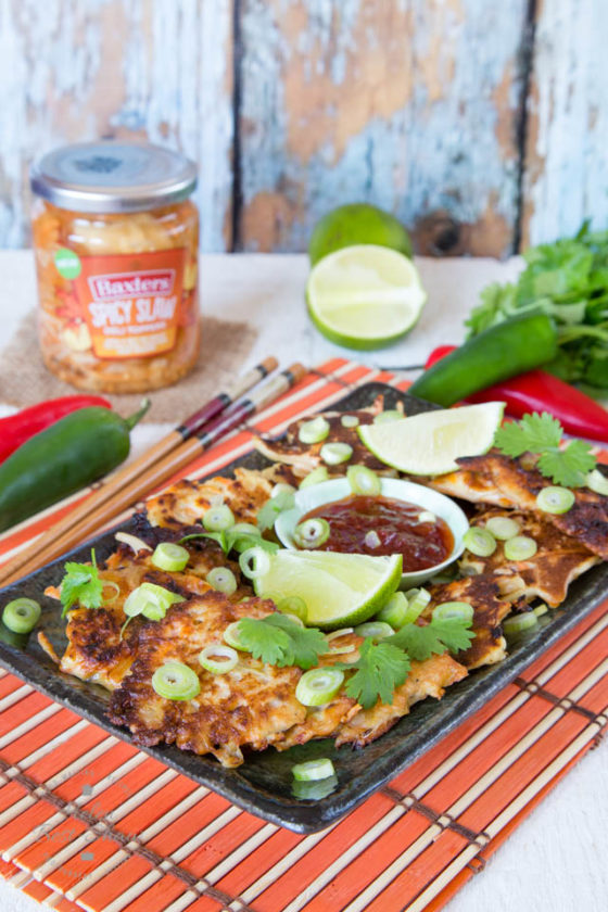 Recipe: Spicy slaw fritters - perfect for your BBQ | Fuss free Flavours