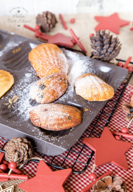 Mincemeat Madeleines - Countdown to Christmas | Fuss Free Flavours