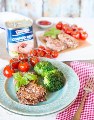 Corned beef potato cakes - easy to make | Fuss Free Flavours