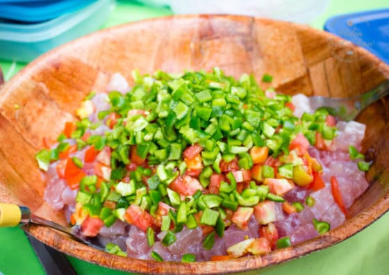 Easy Tahitian Poisson Cru: Polynesian Tuna Ceviche {Paleo, Whole 30}