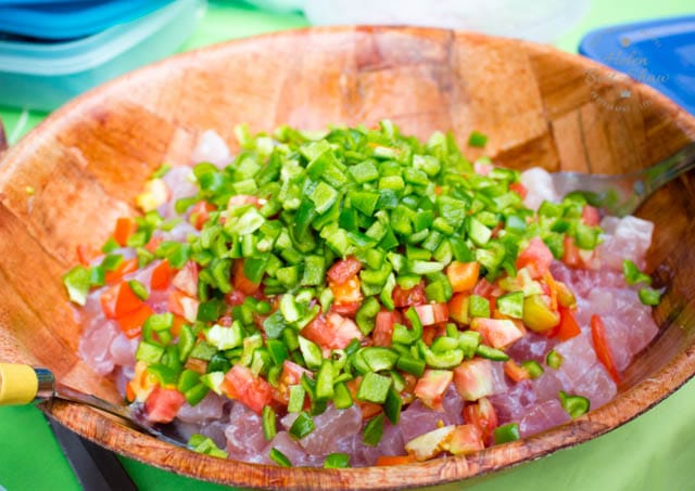 Easy Tahitian Poisson Cru: Polynesian Tuna Ceviche {Paleo, Whole 30}