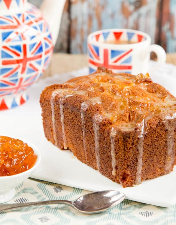 Recipe: Sticky Orange Marmalade Loaf Cake {Veg} | Fuss Free Flavours