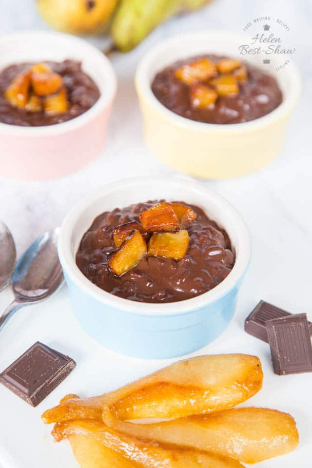 Deliciously Indulgent Chocolate Risotto with Pears Recipe