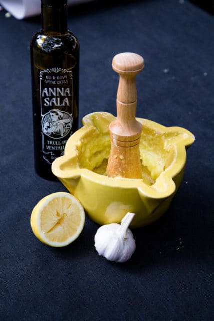 Easy Allioli, Catalan Garlic Sauce Recipe & Tour of Ventalló Market