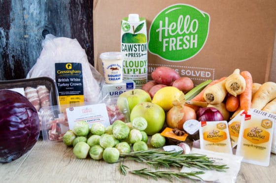 Hello Fresh Traditional Christmas Feast Box Review