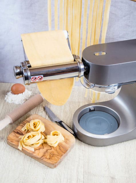 How To Make Fresh Pasta With A Stand Mixer.