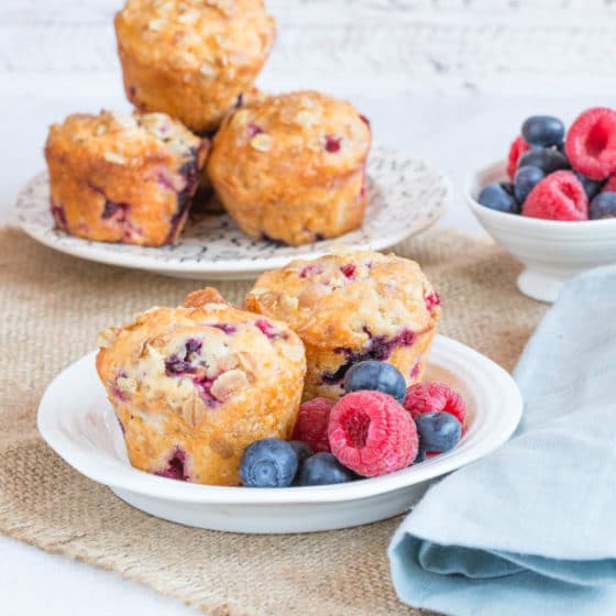 Easy Berry Muffins Recipe: A Tasty Store Cupboard Breakfast Treat!
