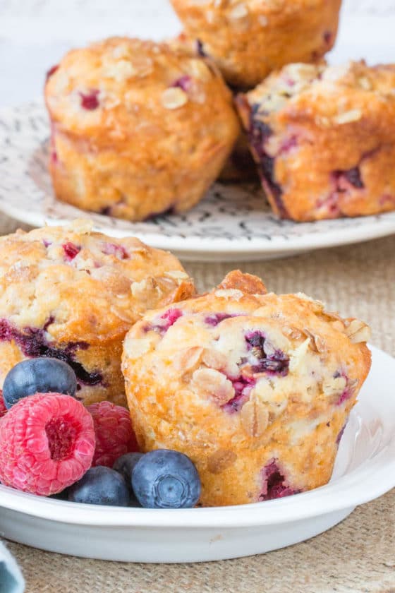 Easy Berry Muffins Recipe: A Tasty Store Cupboard Breakfast Treat!