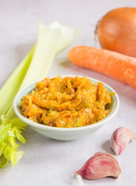 How to Make Soffritto Paste {Vegan, Gluten Free} - Helen's Fuss Free ...