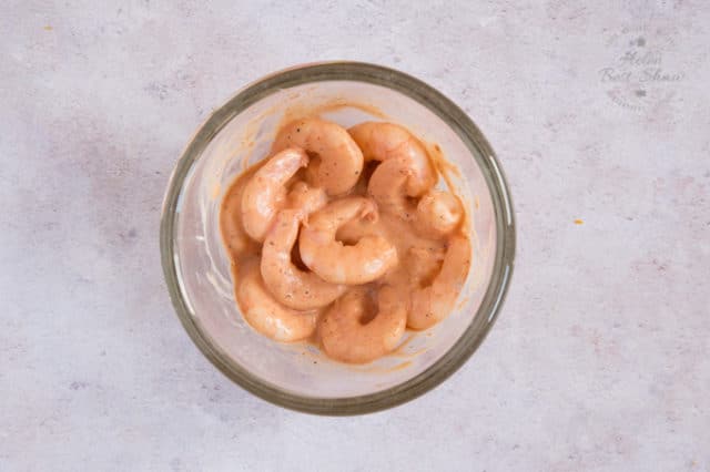 Modern Prawn Cocktail with Frozen Yogurt Recipe | Fuss Free Flavours