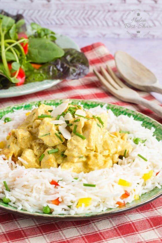 Delicious & Easy Healthy Coronation Chicken Recipe | Fuss Free Flavours