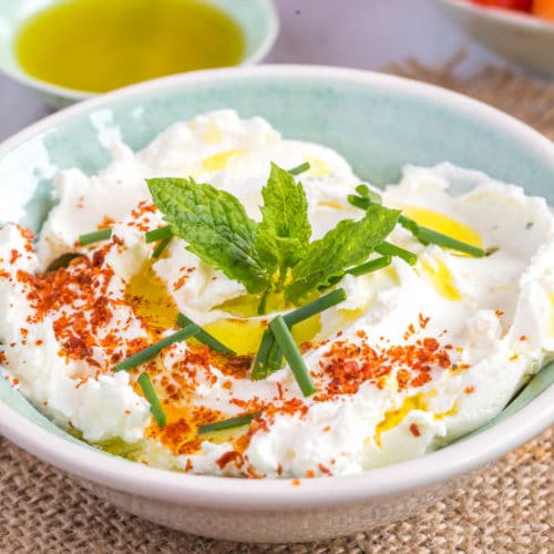 Easy Beet Salad with Labneh & Greens | Fuss Free Flavours