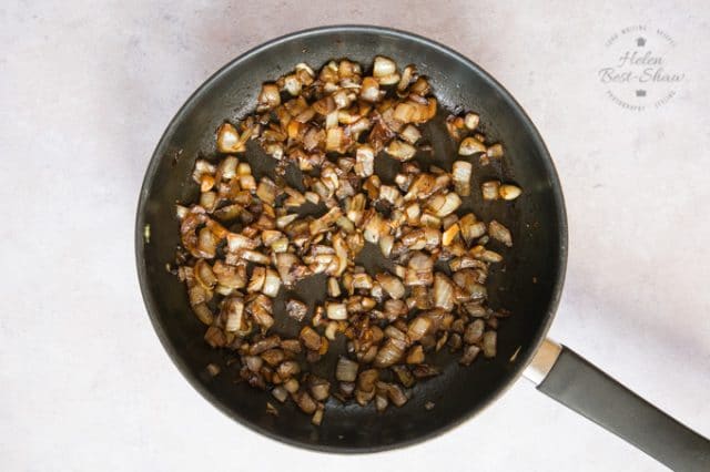 Parma Ham Canapés with Sticky Balsamic Onions & Gorgonzola Recipe