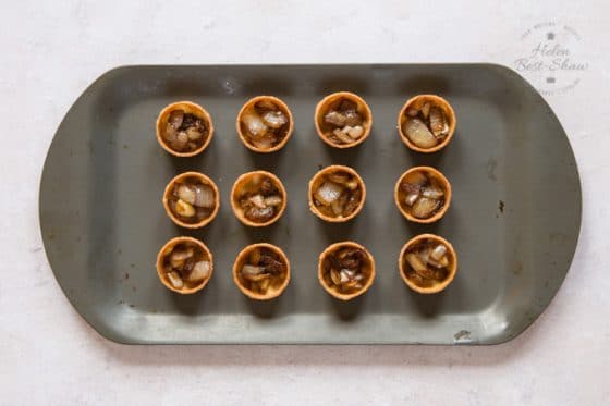 Parma Ham Canapés with Sticky Balsamic Onions & Gorgonzola Recipe