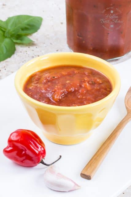 Easy No Cook Kebab Shop Chilli Sauce