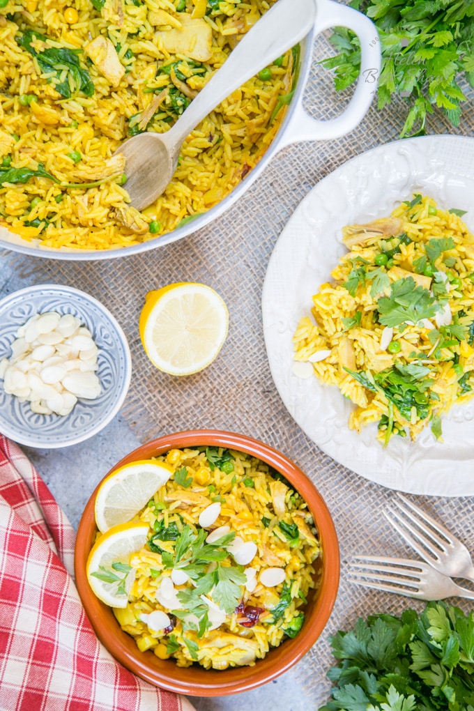 Leftover Roast Turkey Biryani Recipe | Fuss Free Flavours