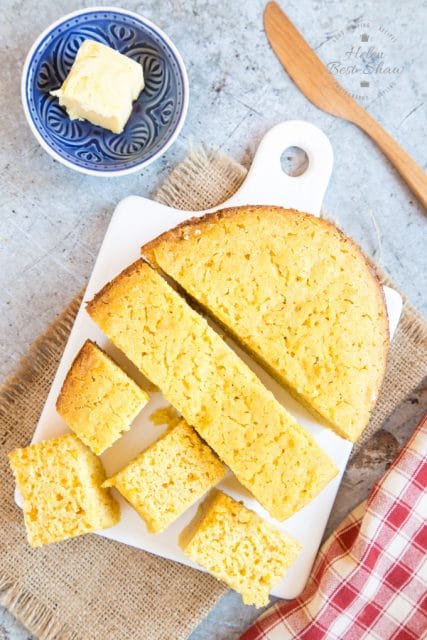 Slow Cooker Cornbread - Helen's Fuss Free Flavours