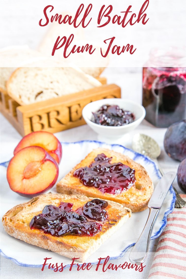 Easy Plum Jam – Small Batch - Helen's Fuss Free Flavours
