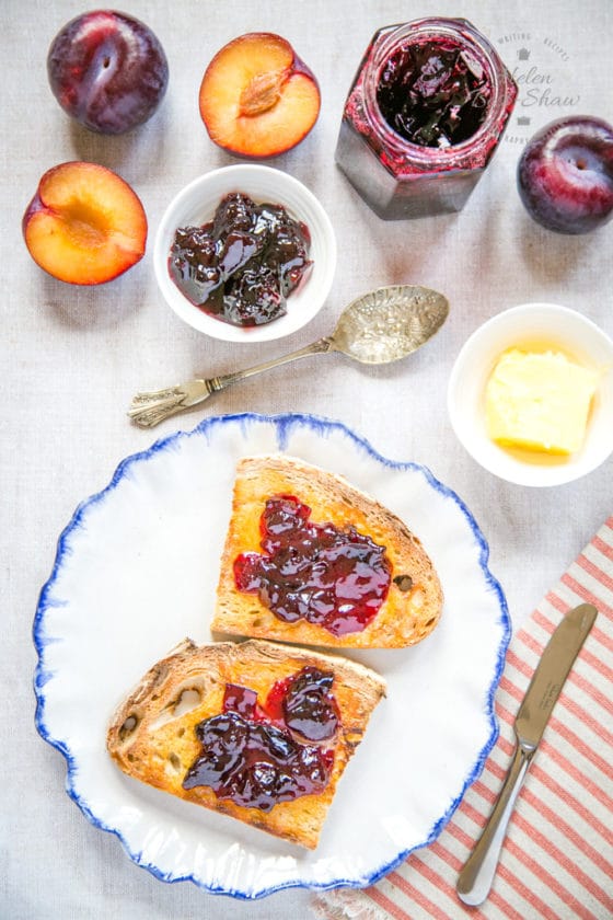 Easy Plum Jam – Small Batch - Helen's Fuss Free Flavours