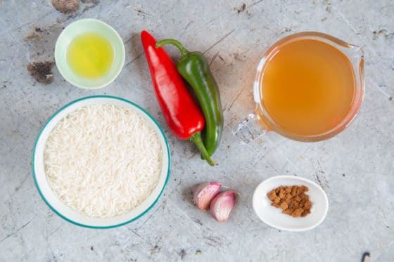 Easy Spicy Rice Recipe - Helen's Fuss Free Flavours