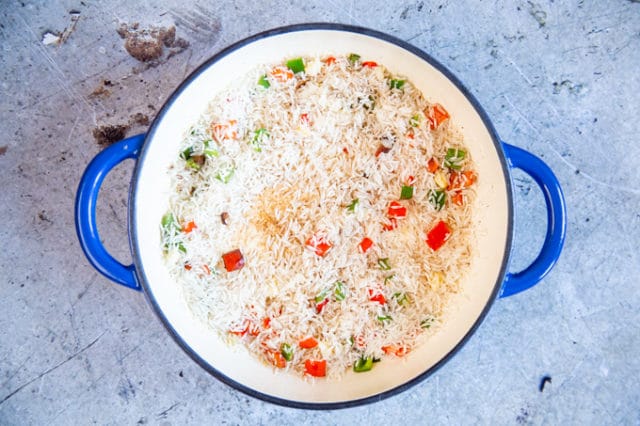 Easy Spicy Rice Recipe - Helen's Fuss Free Flavours