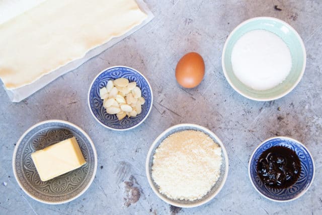 Galette des Rois - a French Epiphany pastry with fragipane and jam