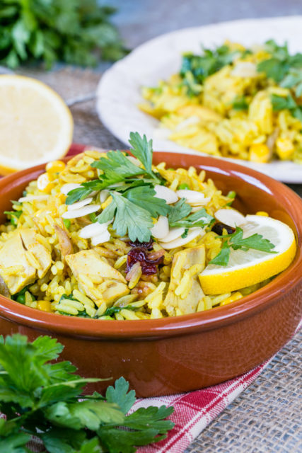 Leftover Roast Turkey Biryani Recipe - Helen's Fuss Free Flavours