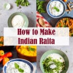 Easy Raita Recipe with Cucumber - the perfect side for an Indian meal