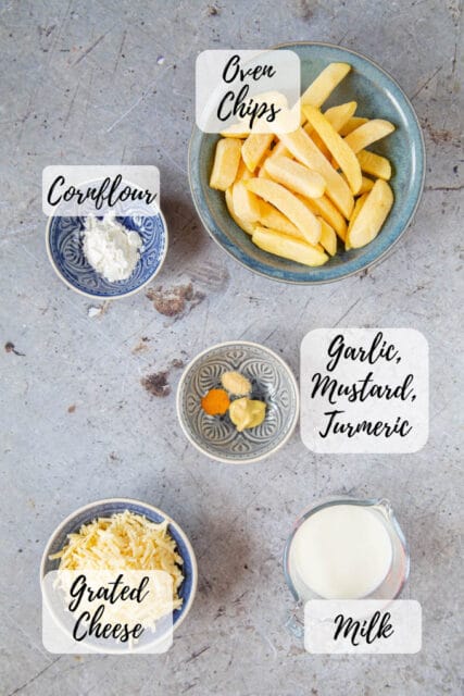 Easy Cheesy Chips (Cheese Fries) - Helen's Fuss Free Flavours