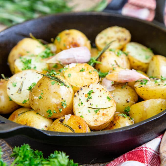 Easy Sauteed Potatoes Recipe - Helen's Fuss Free Flavours