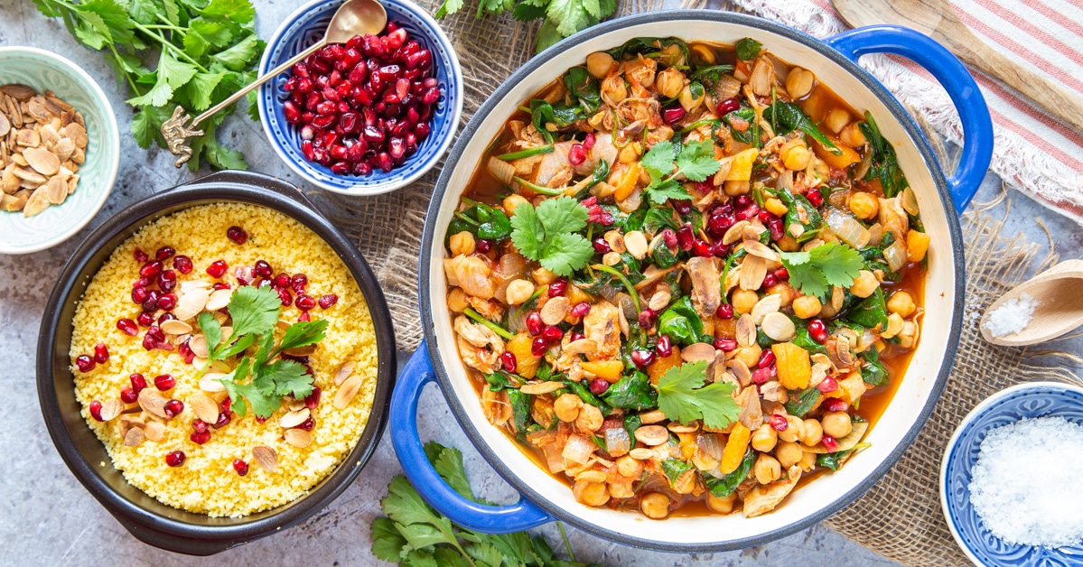 Leftover Turkey Tagine - Helen's Fuss Free Flavours