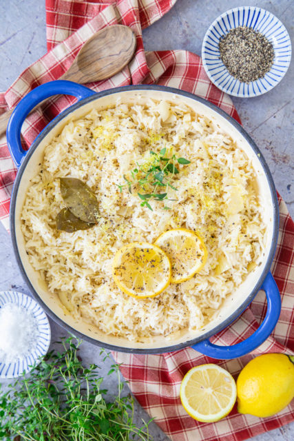 Easy One Pot Greek Rice - Helen's Fuss Free Flavours
