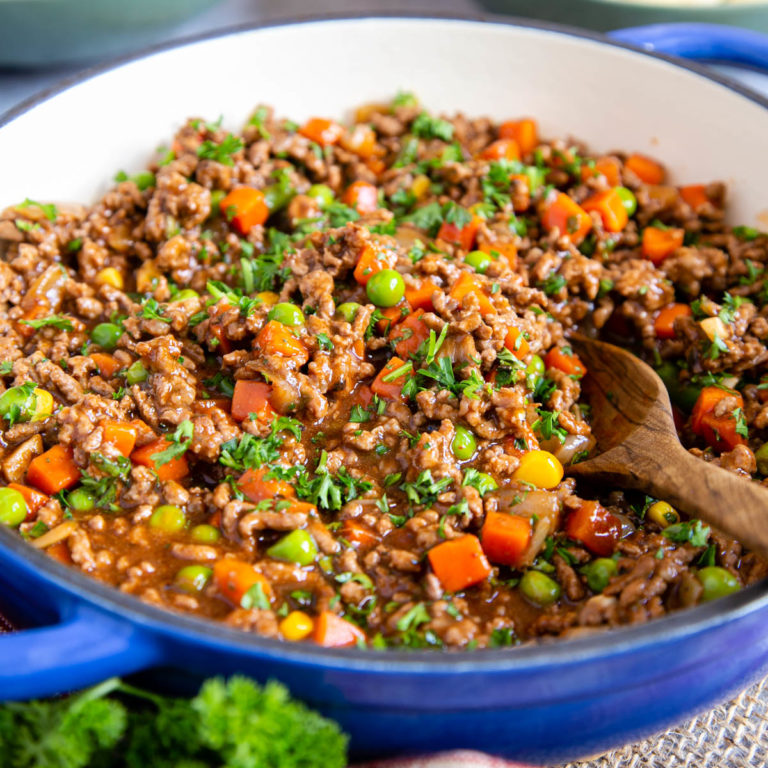 Easy Savoury Turkey Mince - Helen's Fuss Free Flavours