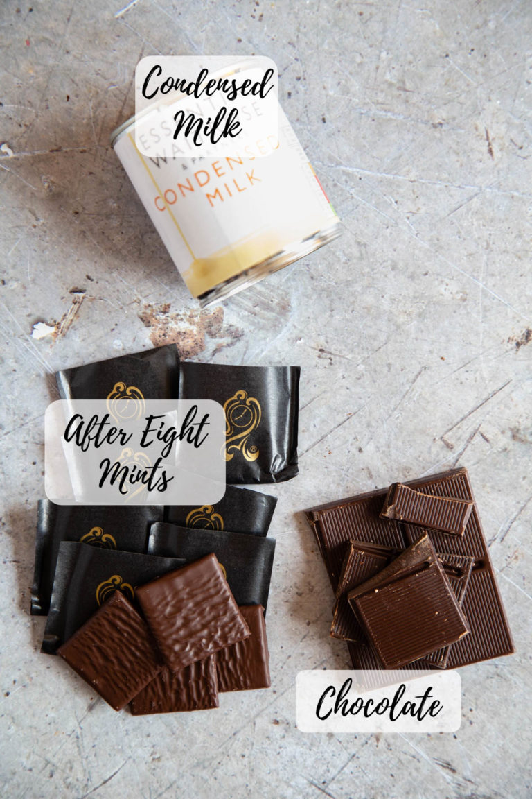 Easy After Eight Fudge (Three Ingredients) - Helen's Fuss Free Flavours