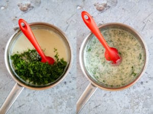 How to Make Traditional English Parsley Sauce - Helen's Fuss Free Flavours