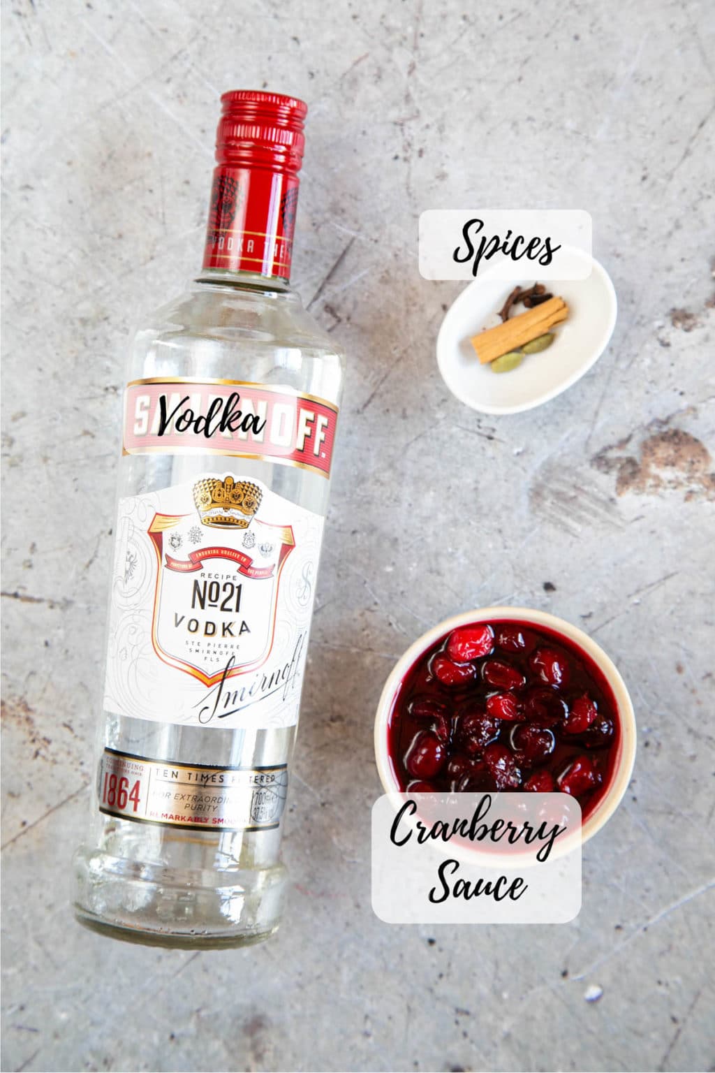 Easy Cranberry Vodka | Fuss Free Flavours