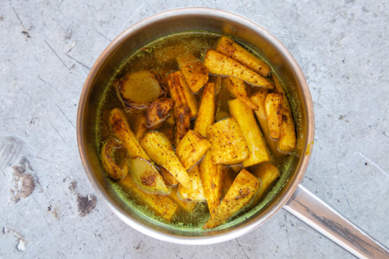 Easy Curried Parsnip Soup - Helen's Fuss Free Flavours