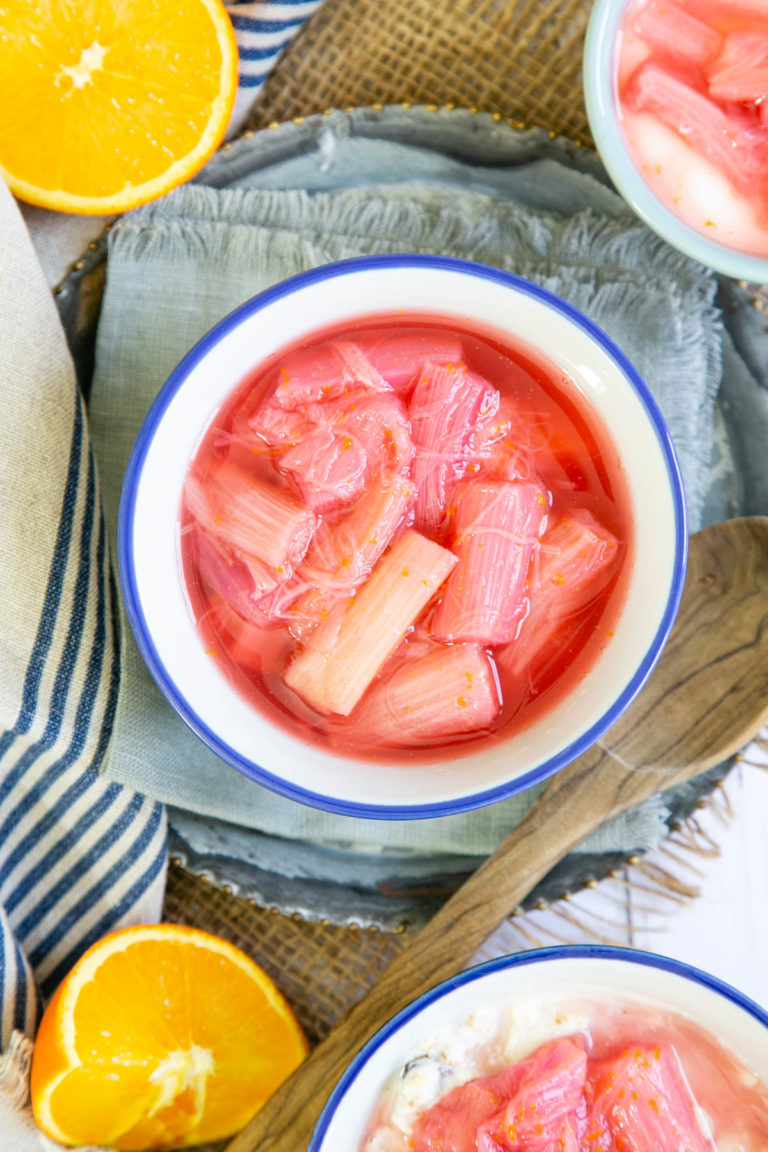 Easy Stewed Rhubarb - Helen's Fuss Free Flavours