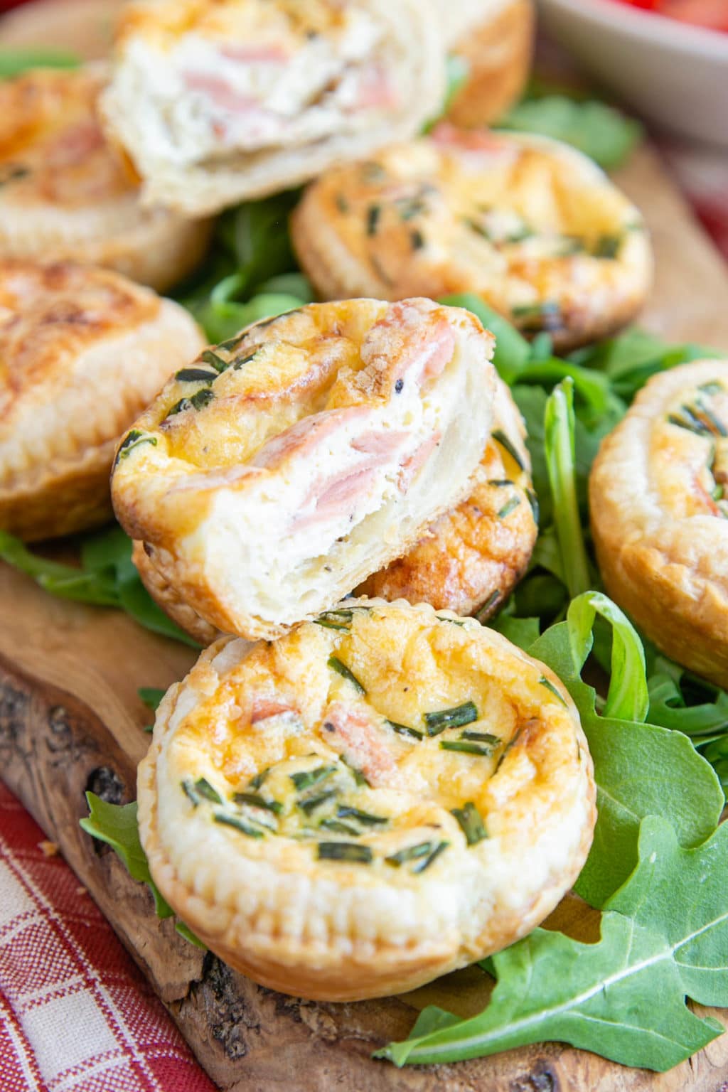 Vegetarian Mini Quiche Lorraine - Helen's Fuss Free Flavours