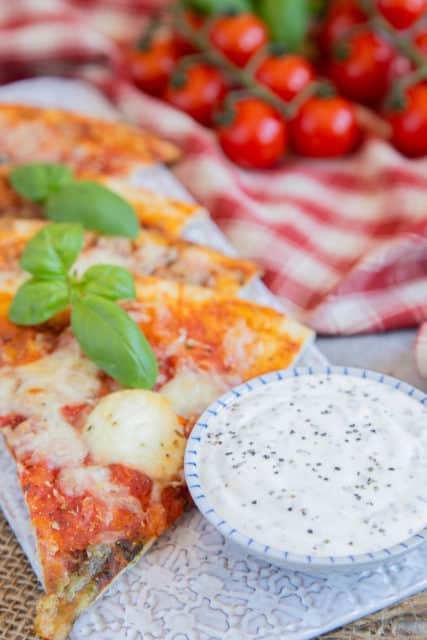 Garlic & Herb Dip – Perfect With Pizza - Helen's Fuss Free Flavours