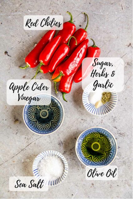 How to make simple red chili sauce - Helen's Fuss Free Flavours