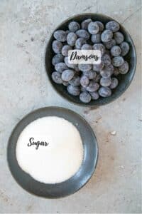 Damson Jam Recipe - 2 ingredients - Helen's Fuss Free Flavours