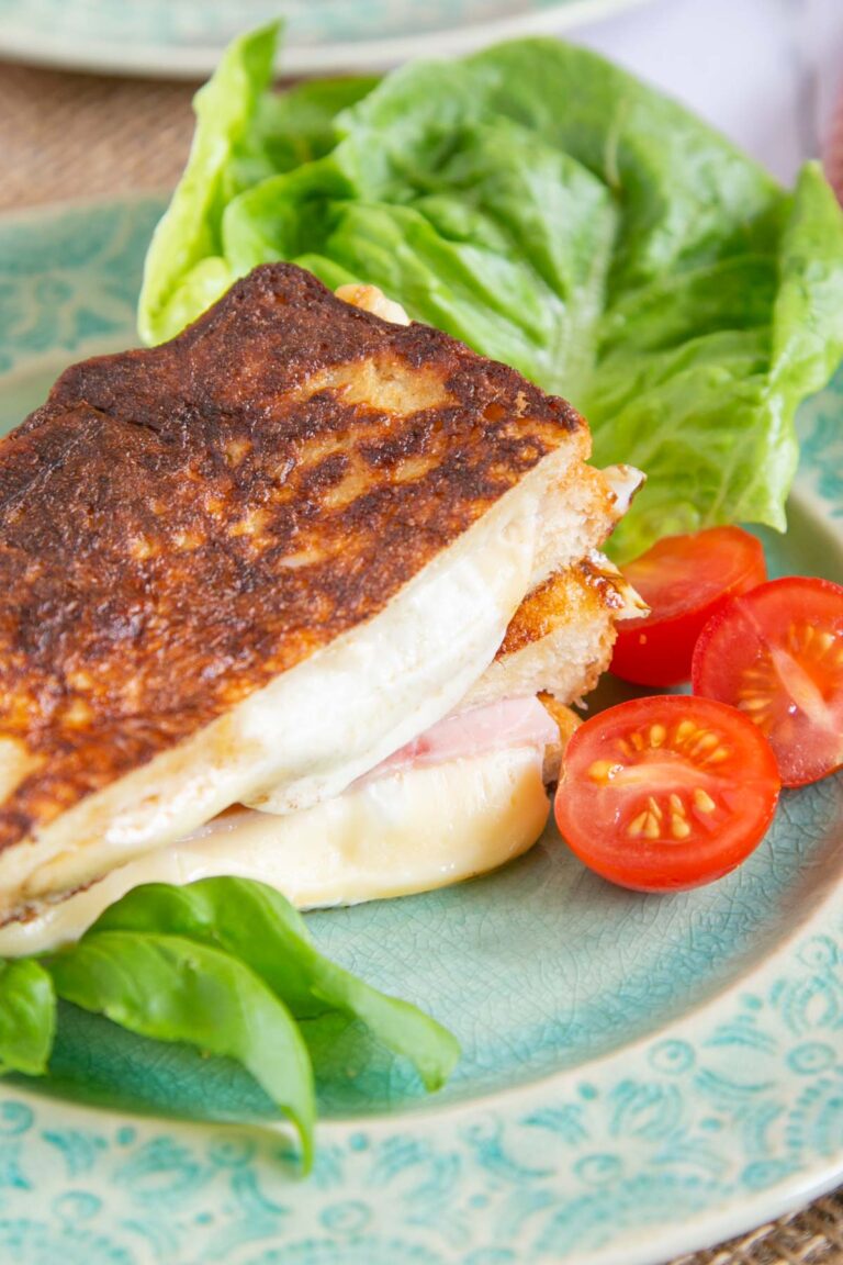 Ham and Cheese Toastie with Brioche - Helen's Fuss Free Flavours