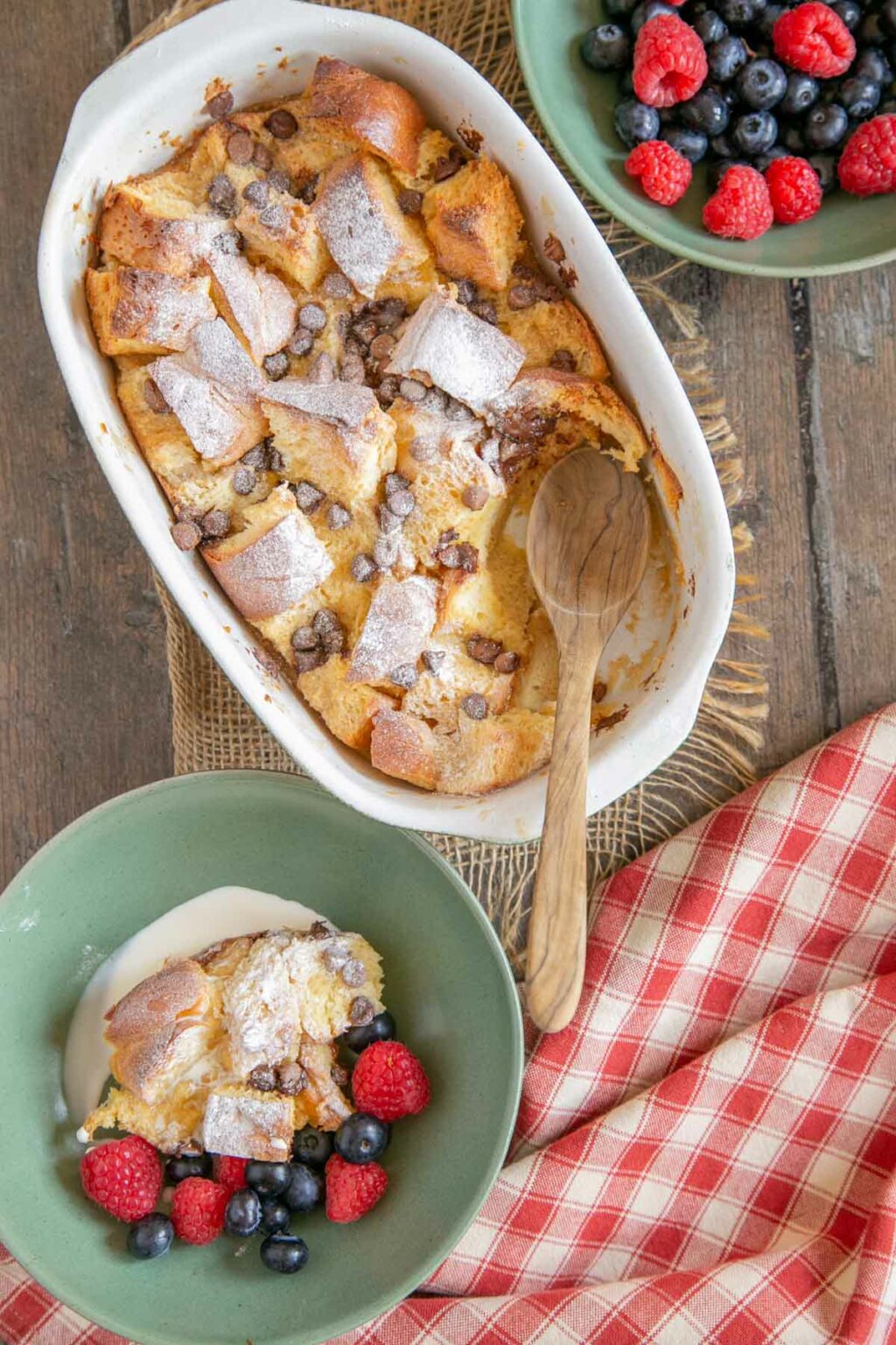 Baileys Bread and Butter Pudding - Helen's Fuss Free Flavours